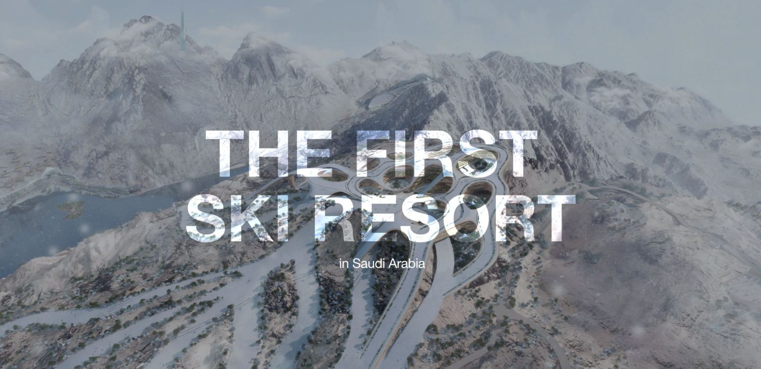 The first ski resort in Saudi Arabia : acud